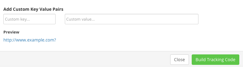 Adding Tracking Variables to Content URLs
